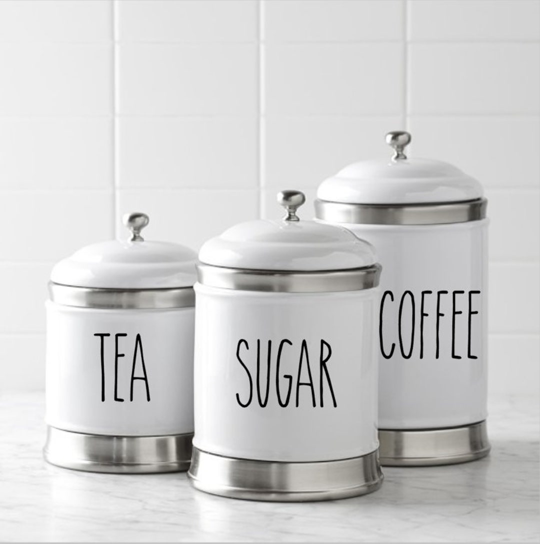 Custom Rae Dunn Inspired Decals-rae Dunn Inspired-kitchen Decals ...