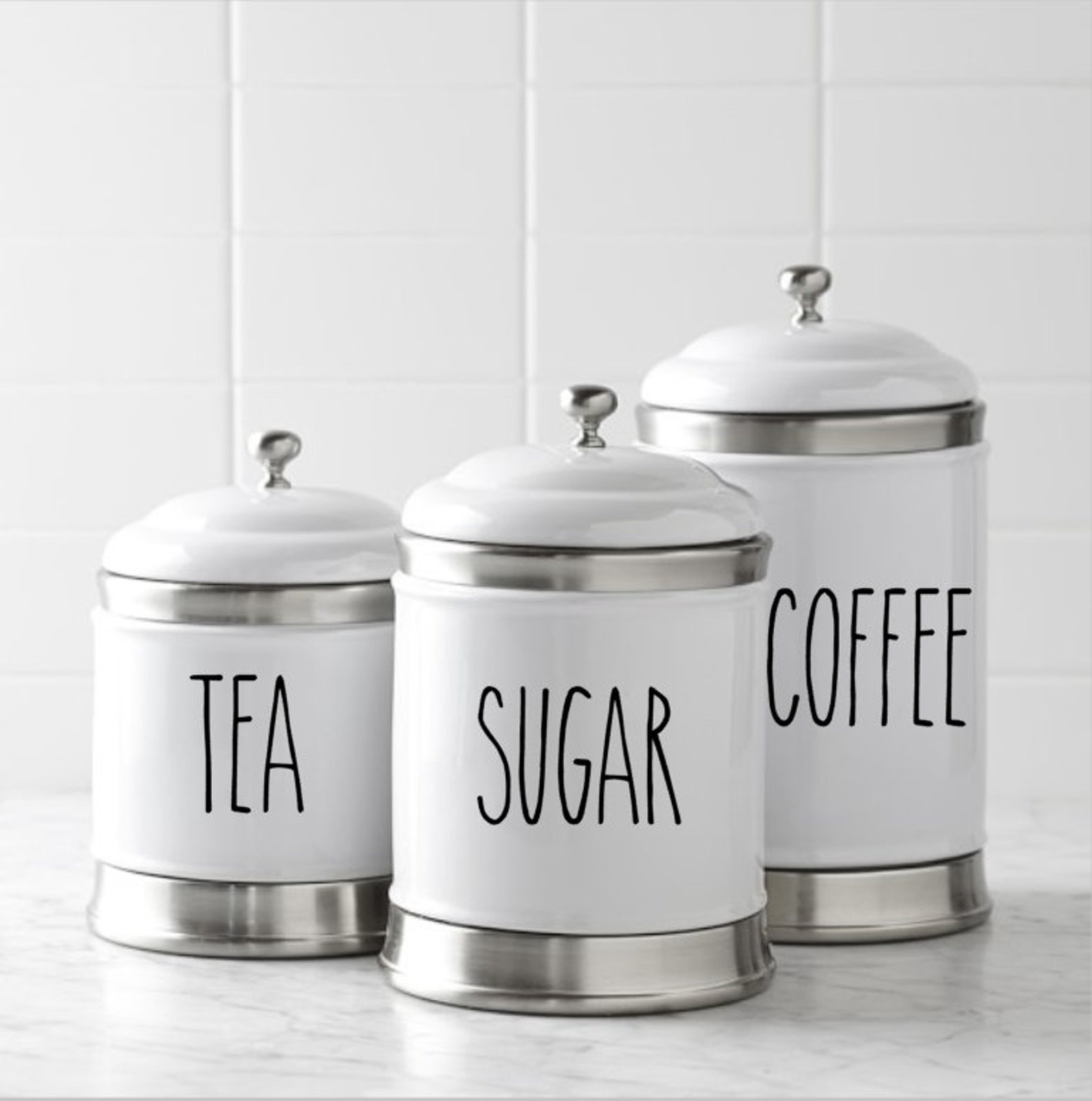 Custom Rae Dunn Inspired Decals-rae Dunn Inspired-kitchen Decals ...