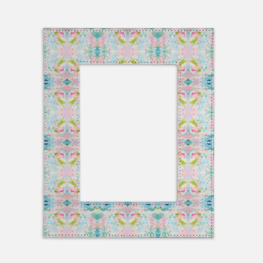 Blue, Green & Pink Snowdrops Picture Frame 5x7 | Dorm Decor for College ...