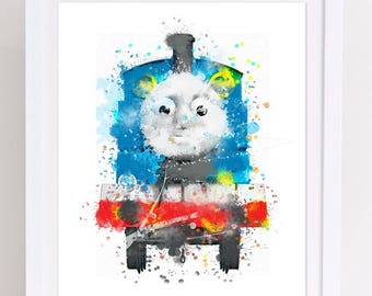 Thomas train poster | Etsy