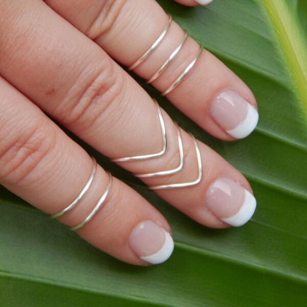 Above Knuckle Rings - Etsy