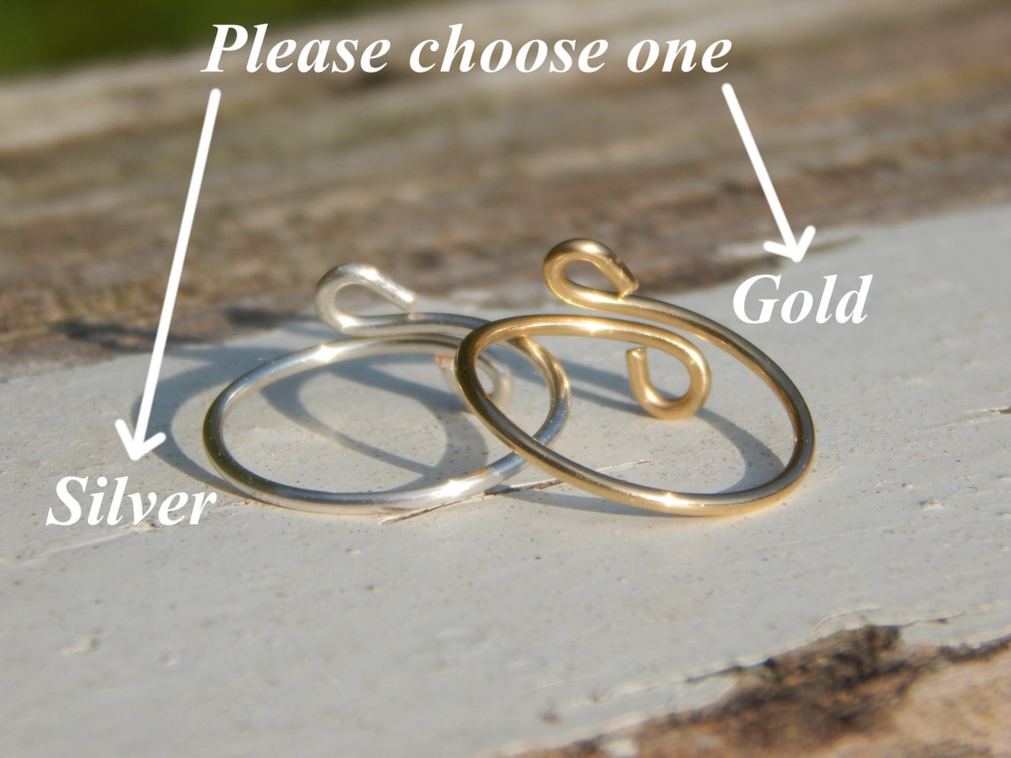 4 Midi Ring Set Adjustable Chevron Round Knuckle Set - Etsy