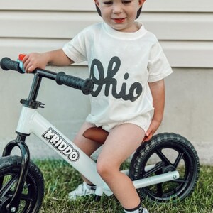 Script Ohio Romper Tee, Ohio State, Buckeye State, Ohio State Toddler ...