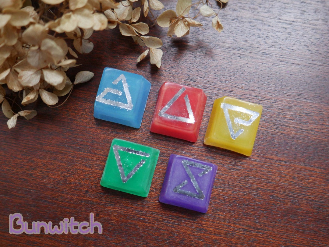 GLOWING Witcher Sign Inspired Keycaps for Mechanical Keyboard - Etsy