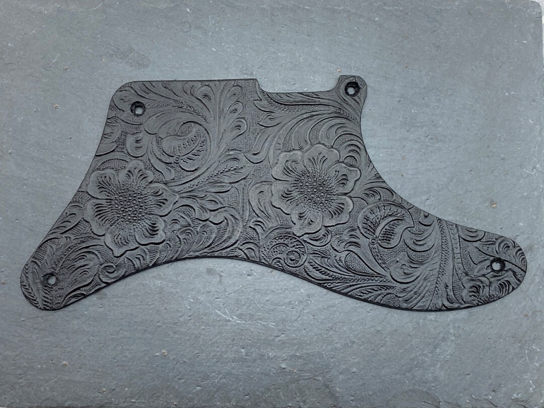 Telecaster Cabronita Pickguard Western Floral Design Custom Made - Etsy