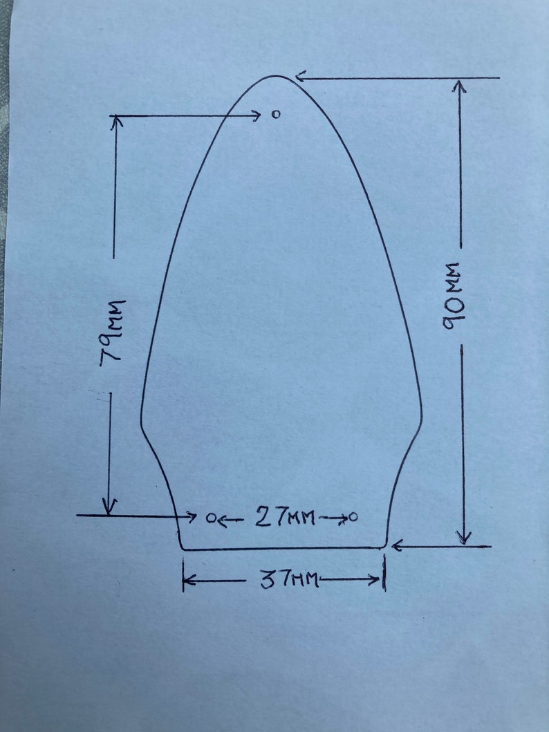 Flying V Truss Rod Cover Hand Engraved Custom Made - Etsy