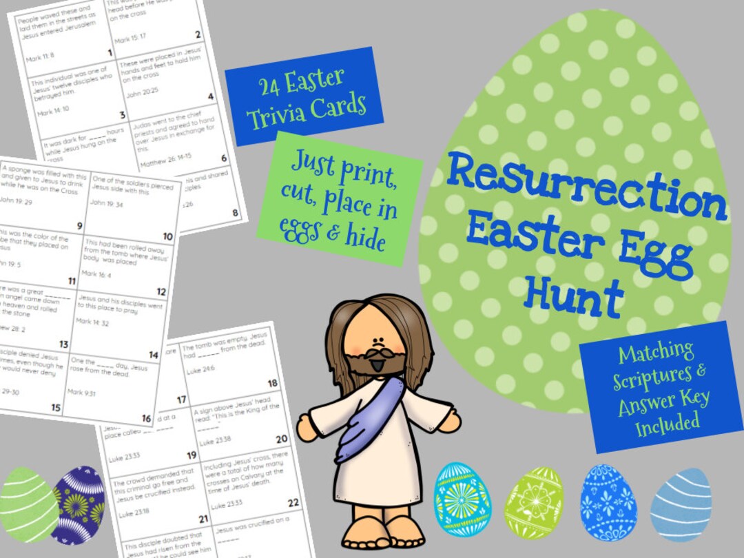 Resurrection Easter Egg Hunt - Etsy