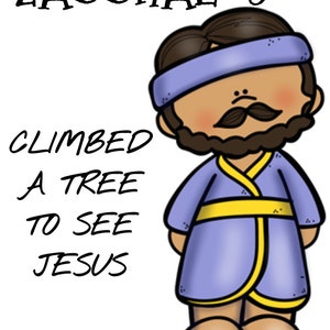 Bible Character Posters and Teaching Aid (matches Bible Character ...