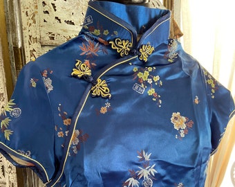 Blue Chinese Traditional Dress - Etsy