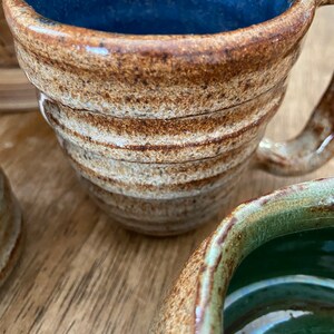 Set of 4 Vintage 90s Handmade Pottery Mugs - Etsy