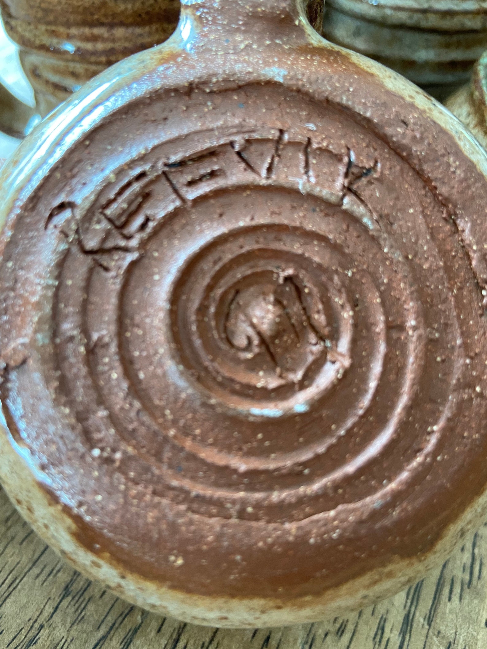 Set of 4 Vintage 90s Handmade Pottery Mugs - Etsy