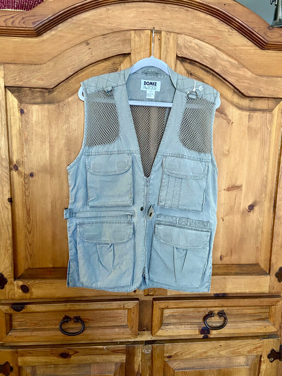 New Khaki Domke Cotton Photographer Utility Vest Mens S - Etsy