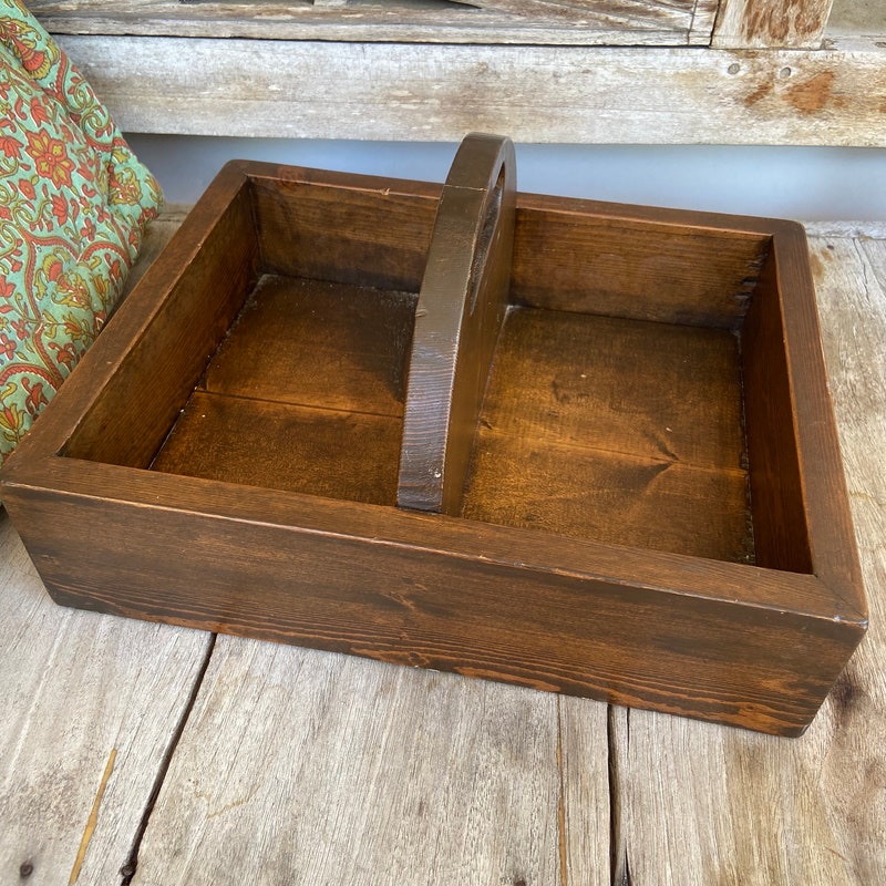 Wooden Caddy - Etsy