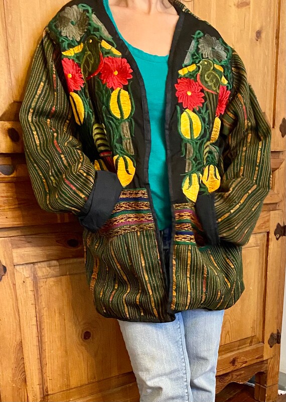 guatemalan jacket vintage 80s - Gem