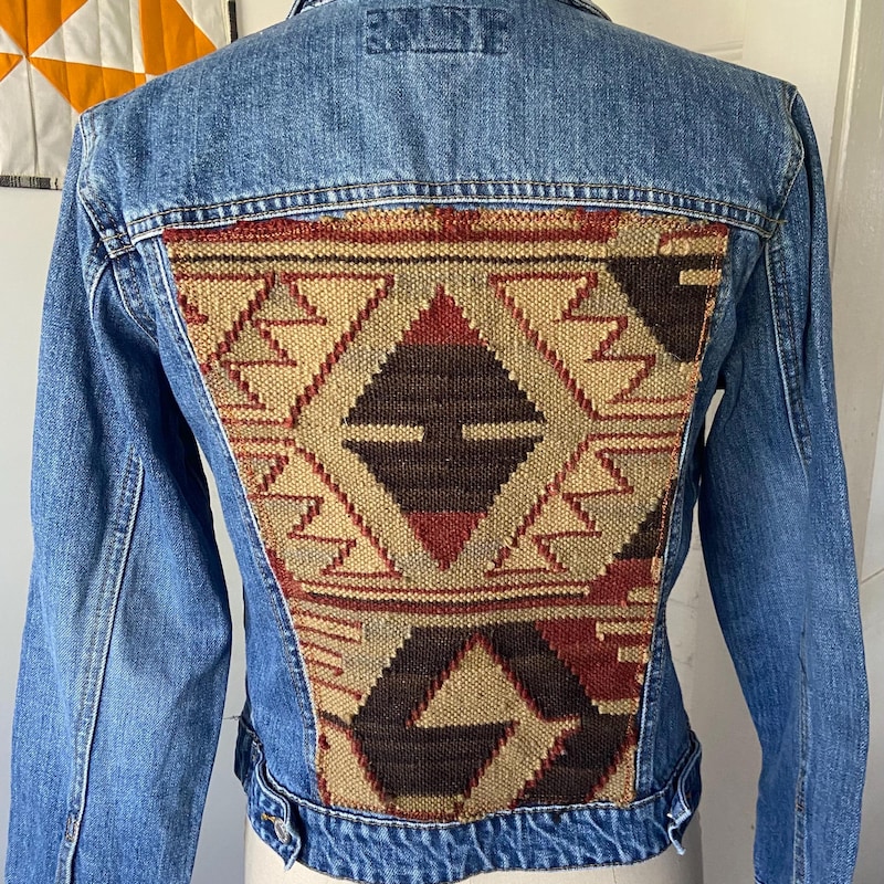 Reconstructed Jean Jacket - Etsy