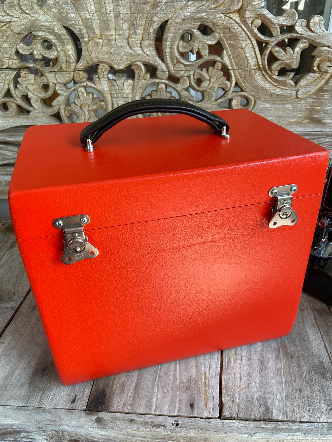 Custom Featherweight 221 222 Sewing Machine CASE ONLY Tomato Red - Etsy