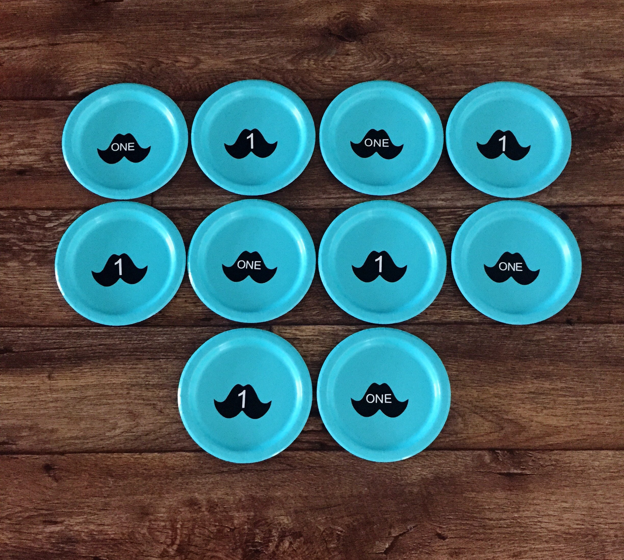 Personalized Mustache Birthday Party Plates Mustache Baby Etsy personalized-mustache-birthday-party-plates-mustache-baby-etsy