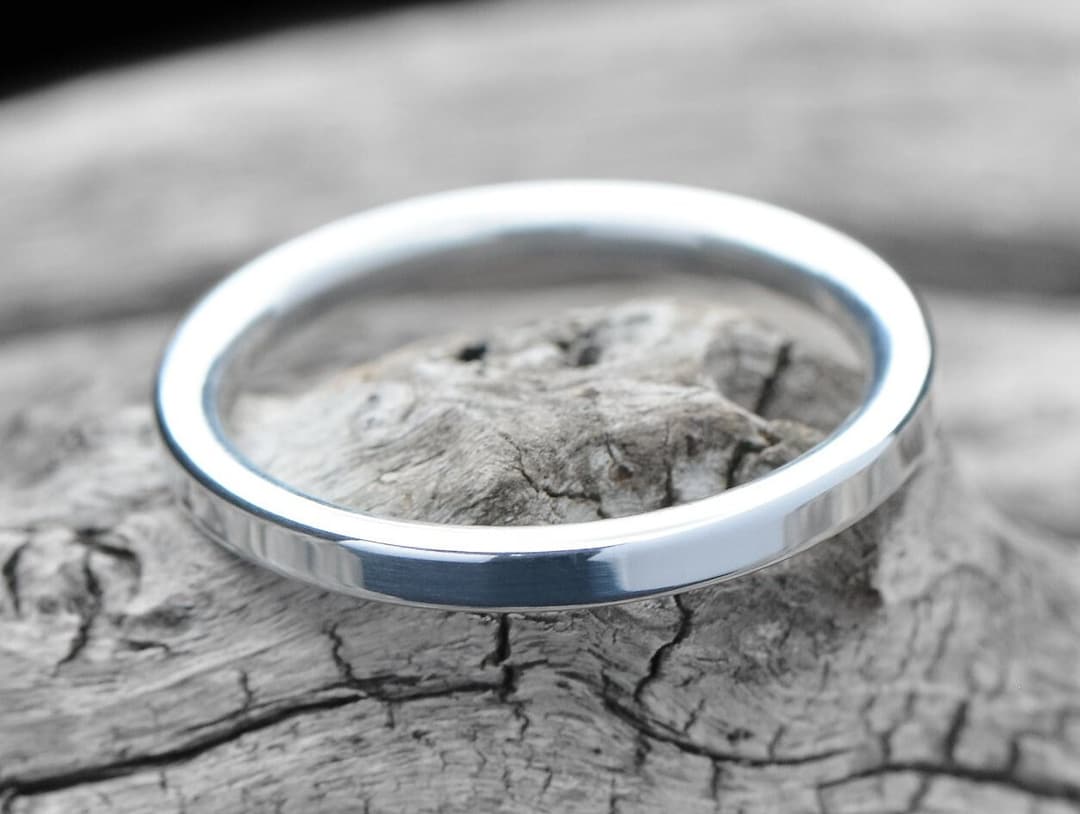 Aluminum Ring | Choose Your Profile | Ring Jewelry 2mm Band - Etsy