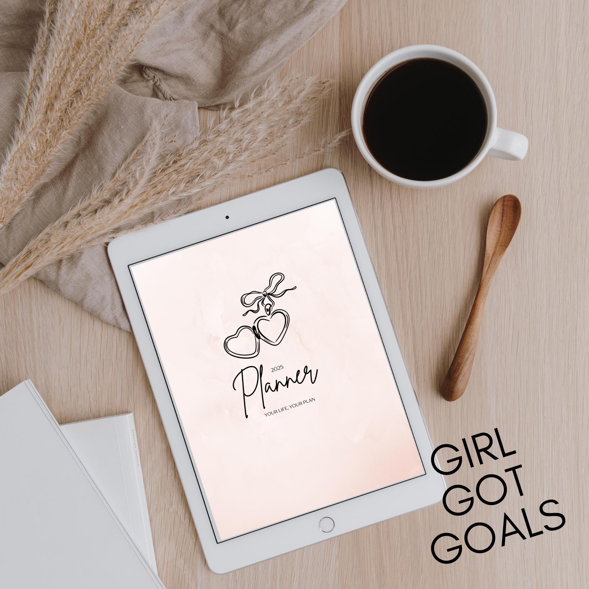 2025 Planner Printable Template ADHD Productivity Planner All in One ...