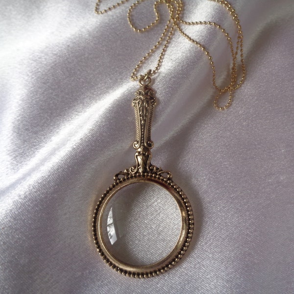 Magnifier Necklace - Etsy