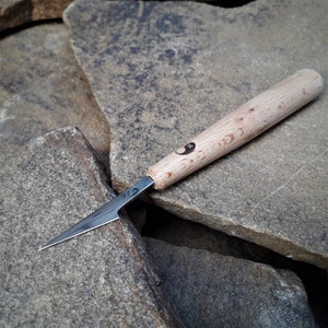 Forged Mini Chisel. Wood Carving Chisel. Leatherworking - Etsy