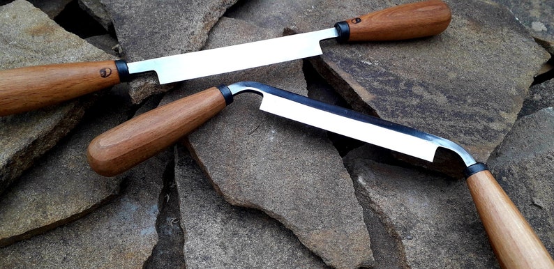 Draw Knife. Hand Forged Drawknife. Straight Drawknife. Wood - Etsy