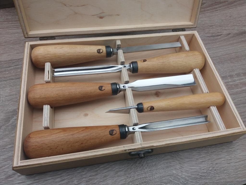 Wood Carving Tools. Forged Chisel. Carving Tool Set. | Etsy