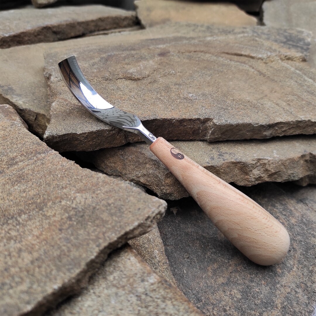 Forged Compact Gouge. Curved Gouge. Chisel for Woodcarving. - Etsy