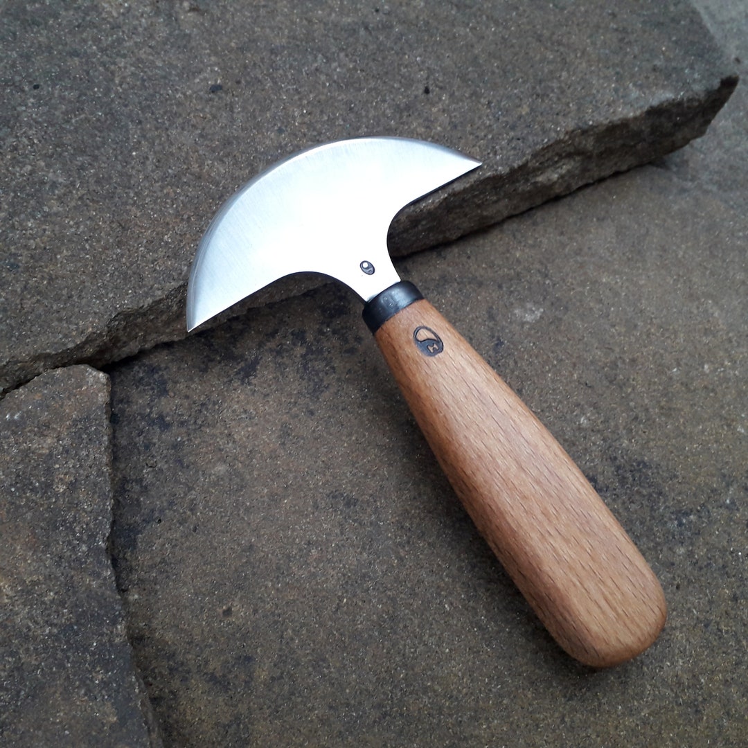 Hand Forged Leather Skiving Knife: Blacksmith Made Craft Tool - Etsy