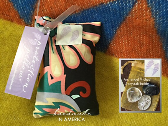 Protection Potpourri-pouch Inside W/ Blessed Angel Michael | Etsy