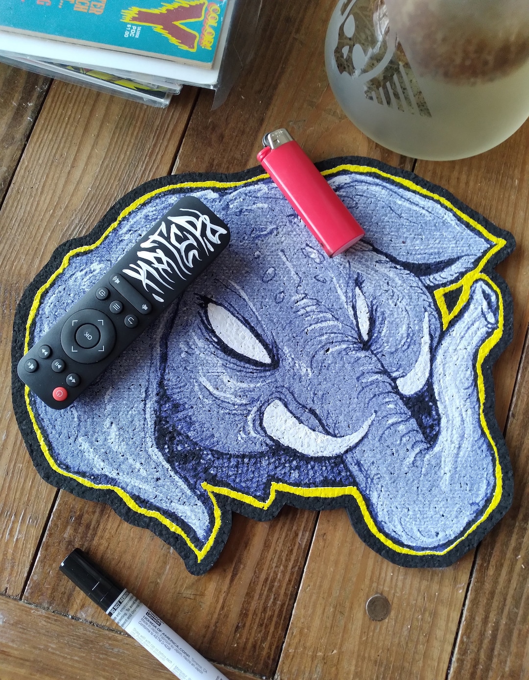 Le100 elephant Dreams Moodmat - Etsy