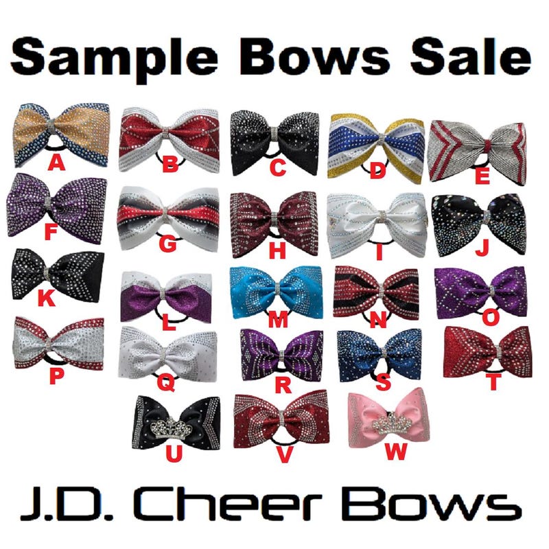 JDCheerBows - Etsy