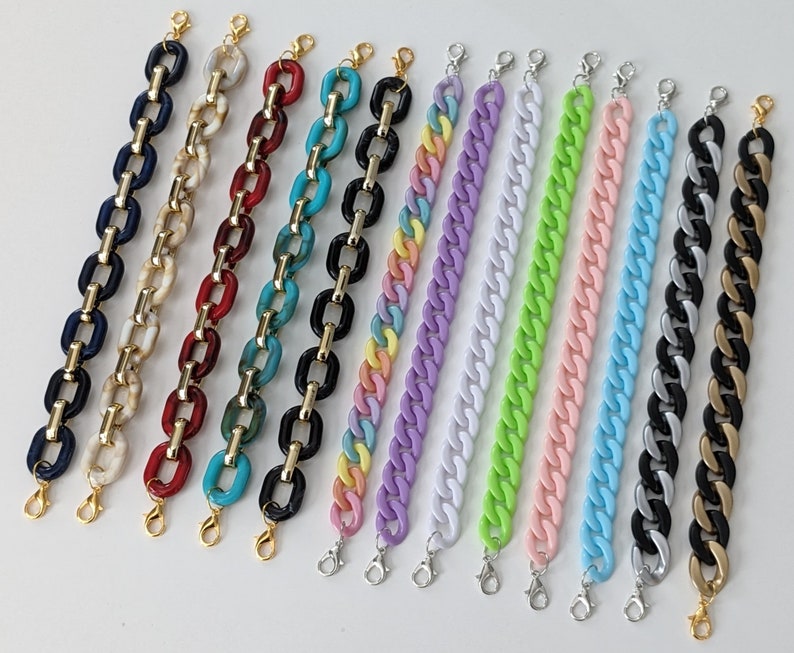 Trucker Hat Chains Chunky Acrylic,trucker Hat Chains, Hat Chains, Cap ...