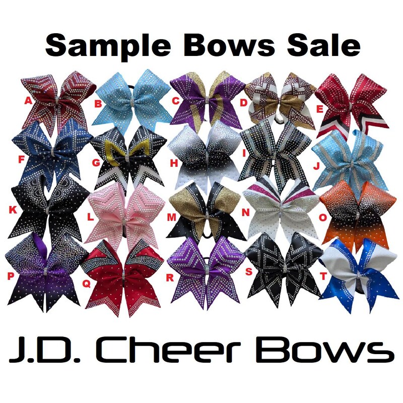 JDCheerBows - Etsy