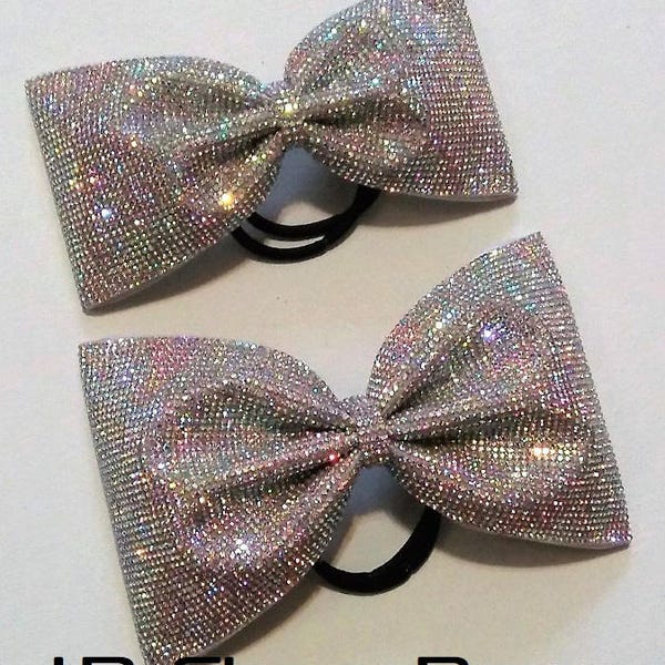 Rhinestone Cheer Bow - Etsy