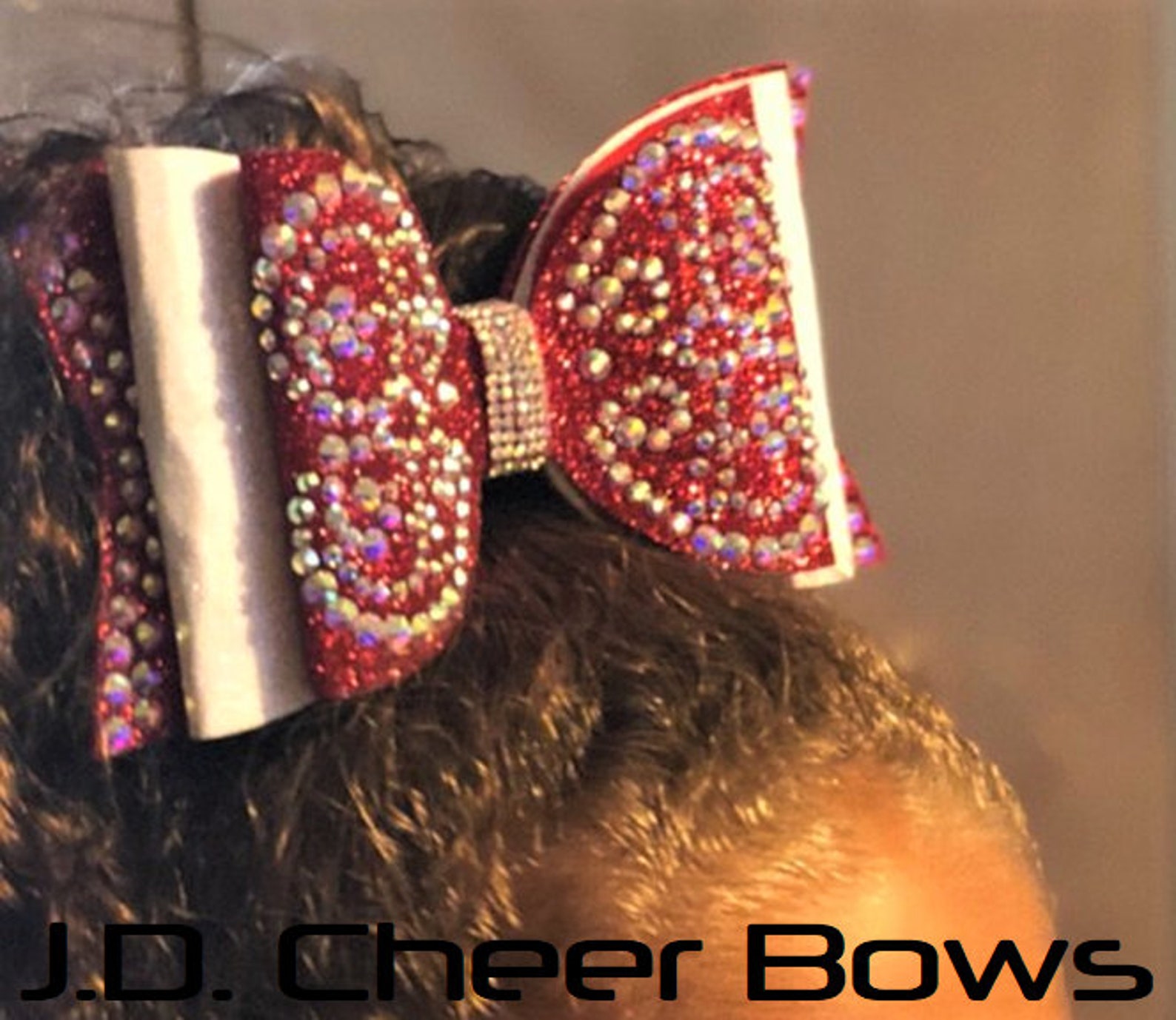 Three Layer Dolly Style Tailed Cheer Bow Many Colors Tuxedo - Etsy