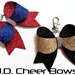 Cheer Bow Keychain Many Colors Combos, Keychain Bows, Cheer Gifts ...