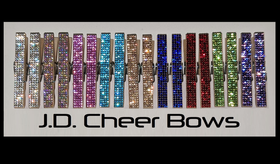 Cheer Spirit Pins 20 Count, Cheer Competition Clothespins,competition ...