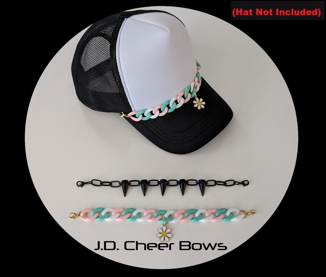 Trucker Hat Chains, Hat Chains, Cap Chains, Hat Accessories, Hat Bling ...