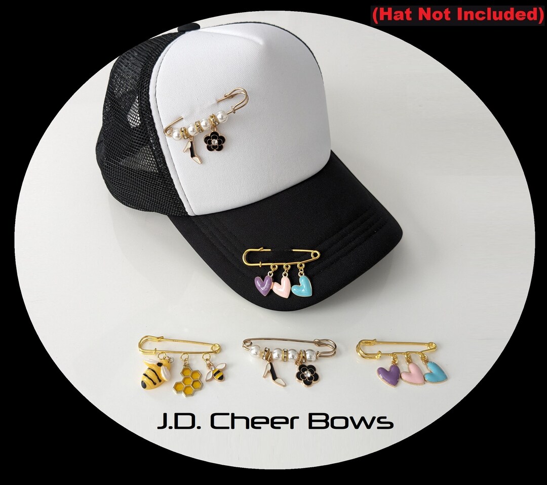 Trucker Hat Pins,hat Chains, Cap Chains, Hat Accessories, Hat Bling ...