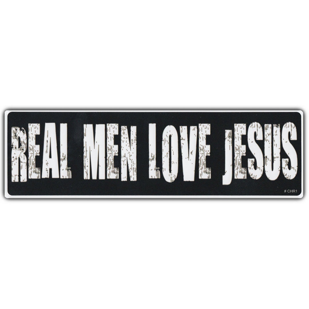 Real Men Love Jesus - Christian, Religion, Church, God - Premium ...