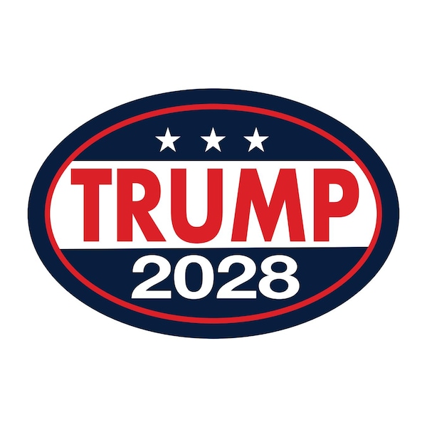 Trump 2028 Bumper Sticker - Etsy