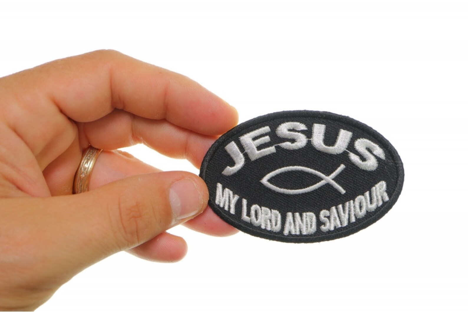 Patch Embroidered Patch iron-on or Sew-on Jesus My Lord - Etsy