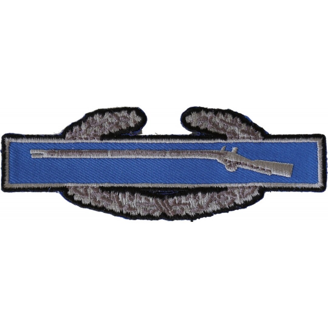 Patch, Embroidered Patch (iron-on or Sew-on), Combat Infantryman Badge ...