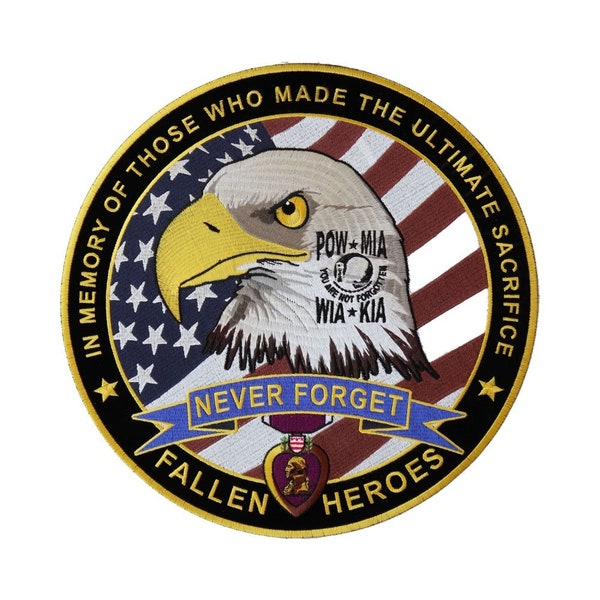 Biker Memorial Patch - Etsy