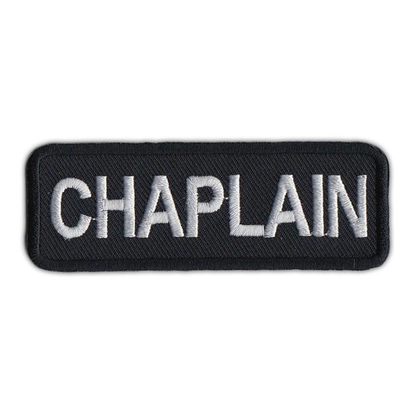 Chaplain Patch - Etsy