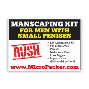 Manscaping Kit, Fake Product Box for Pranks, Practical Jokes, Revenge ...