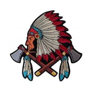 Large Back Patch, Embroidered Patch (iron-on or Sew-on), Native ...