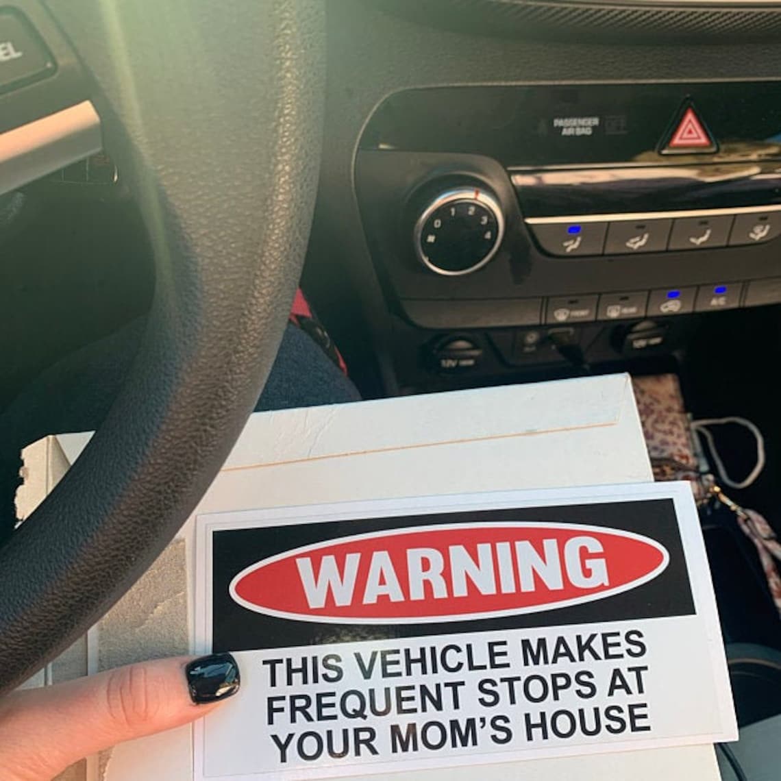Funny Warning Sticker Vehicle Makes Frequent Stops at Your - Etsy