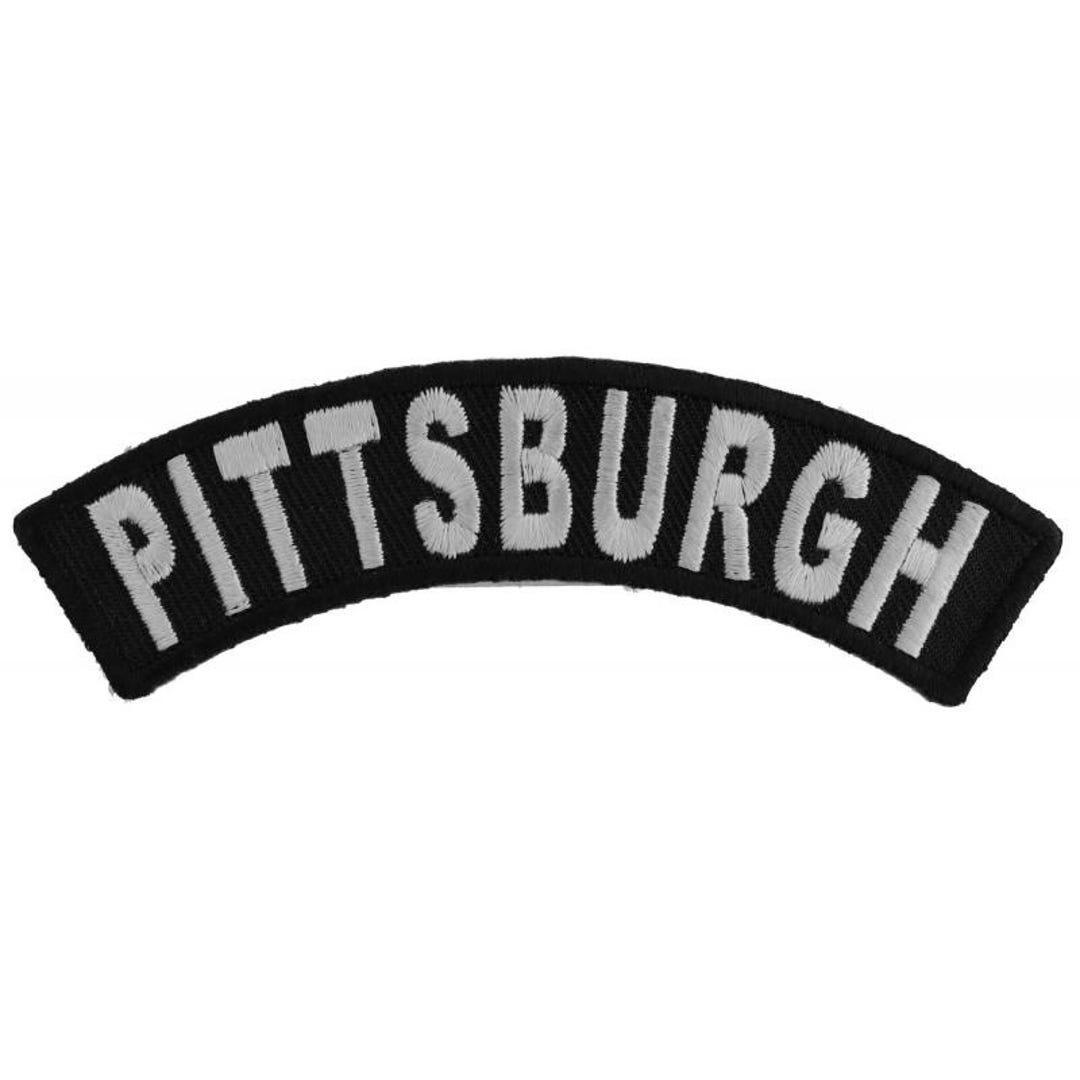 Patch, Small Embroidered Rocker (iron-on or Sew-on), Pittsburgh ...
